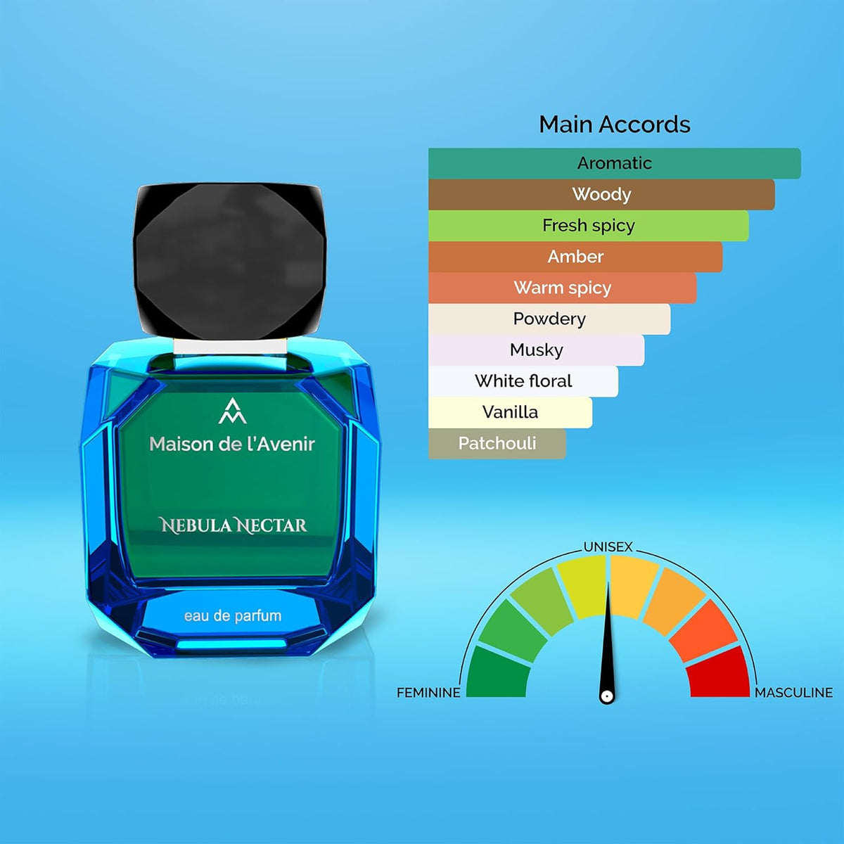 Nebula Nectar Eau De Parfum By Maison De L'Avenir 100 ML 3.4 FL OZ – Triple Traders