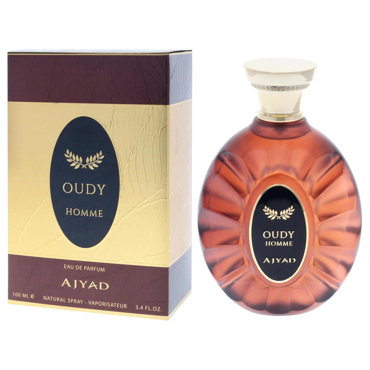 Oudy Homme Eau De Parfum By Ajyad 100ml 3.4 fl oz – Triple Traders