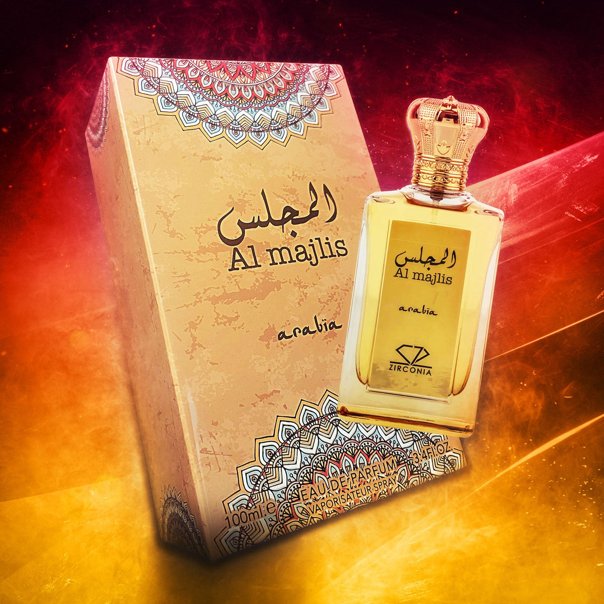Al Majlis Eau De Parfum By Zirconia 100ml 3.4 FL OZ – Triple Traders