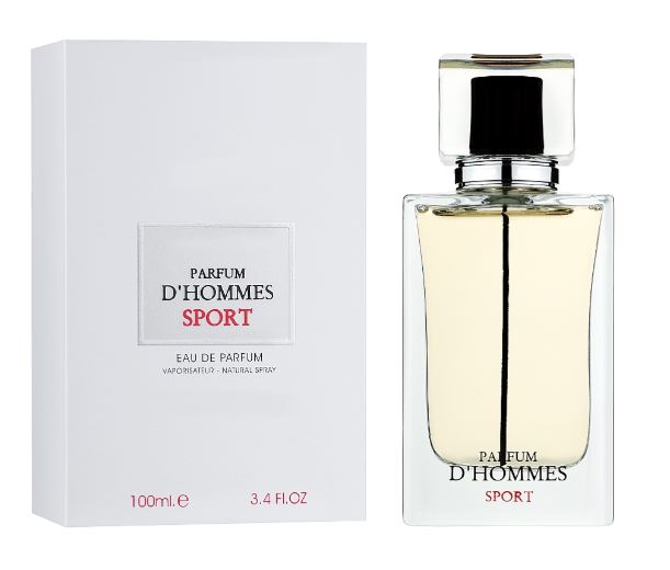 Parfum D'Hommes SPORT EDP By Fragrance World 100ml 3.4 FL OZ – Triple ...