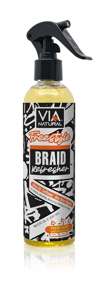 Via Natural Freestyle Braid Refresher 8 FL OZ (237ml) – Triple Traders