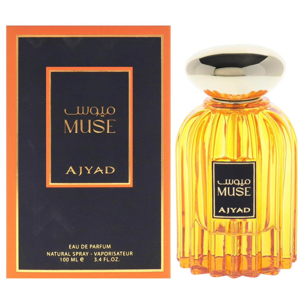 Muse Eau De Parfum By Ajyad 100ml 3.4 fl oz – Triple Traders