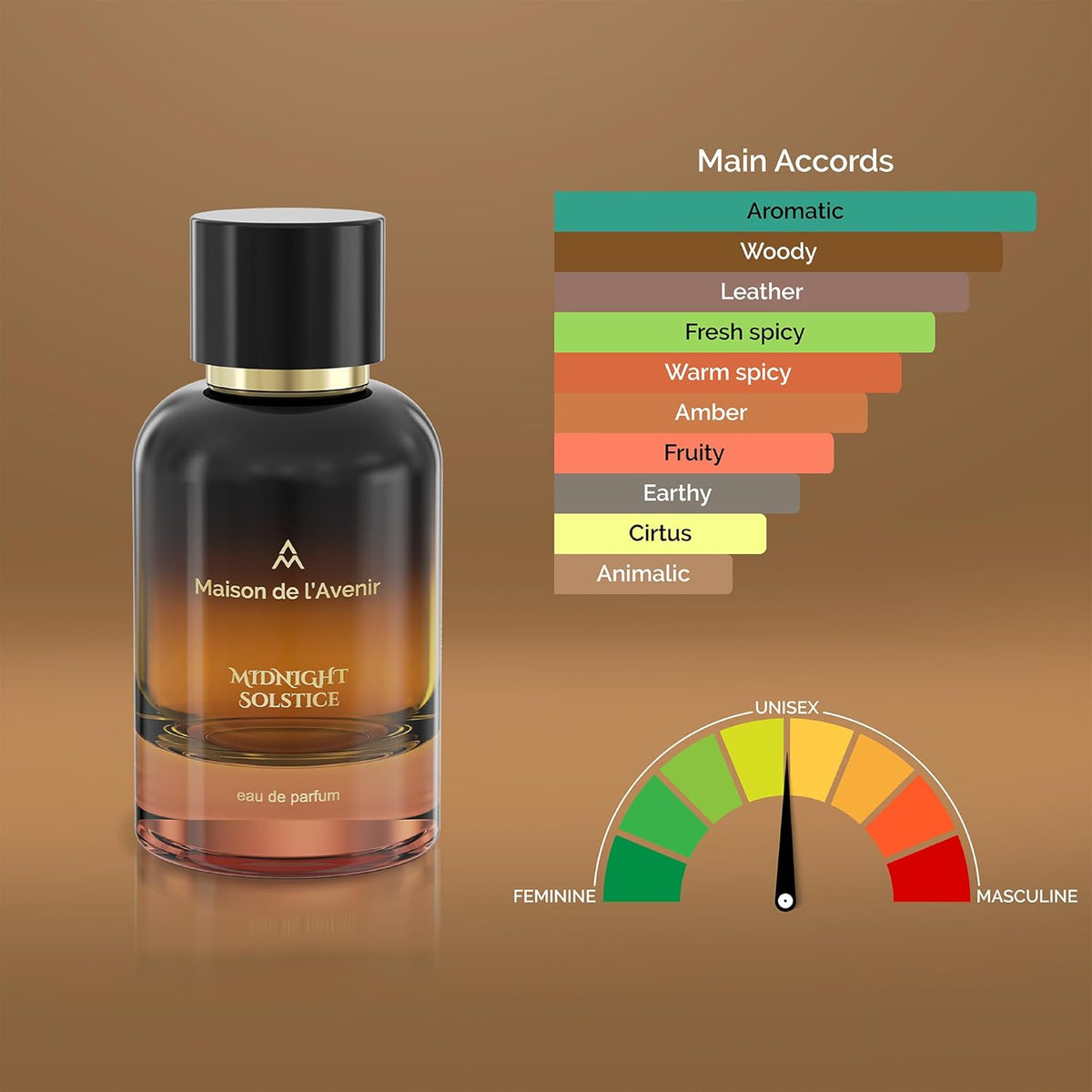 Midnight Solstice Eau De Parfum By Maison De L'Avenir 100 ML 3.4 FL OZ ...
