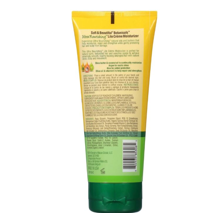 Soft & Beautiful Botanicals Naturally Nourishing Moisturizer for All H ...