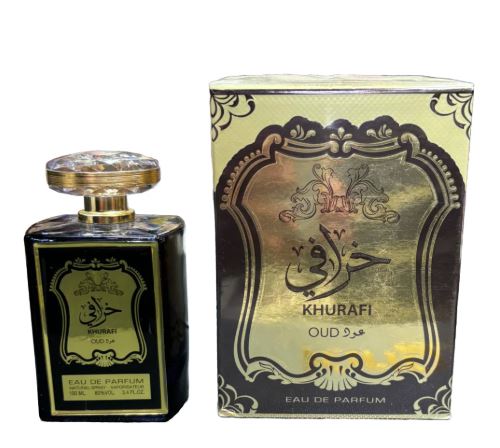 Khurafi Oud Eau De Parfum By Lattafa 100 ML 3.4 FL OZ – Triple Traders