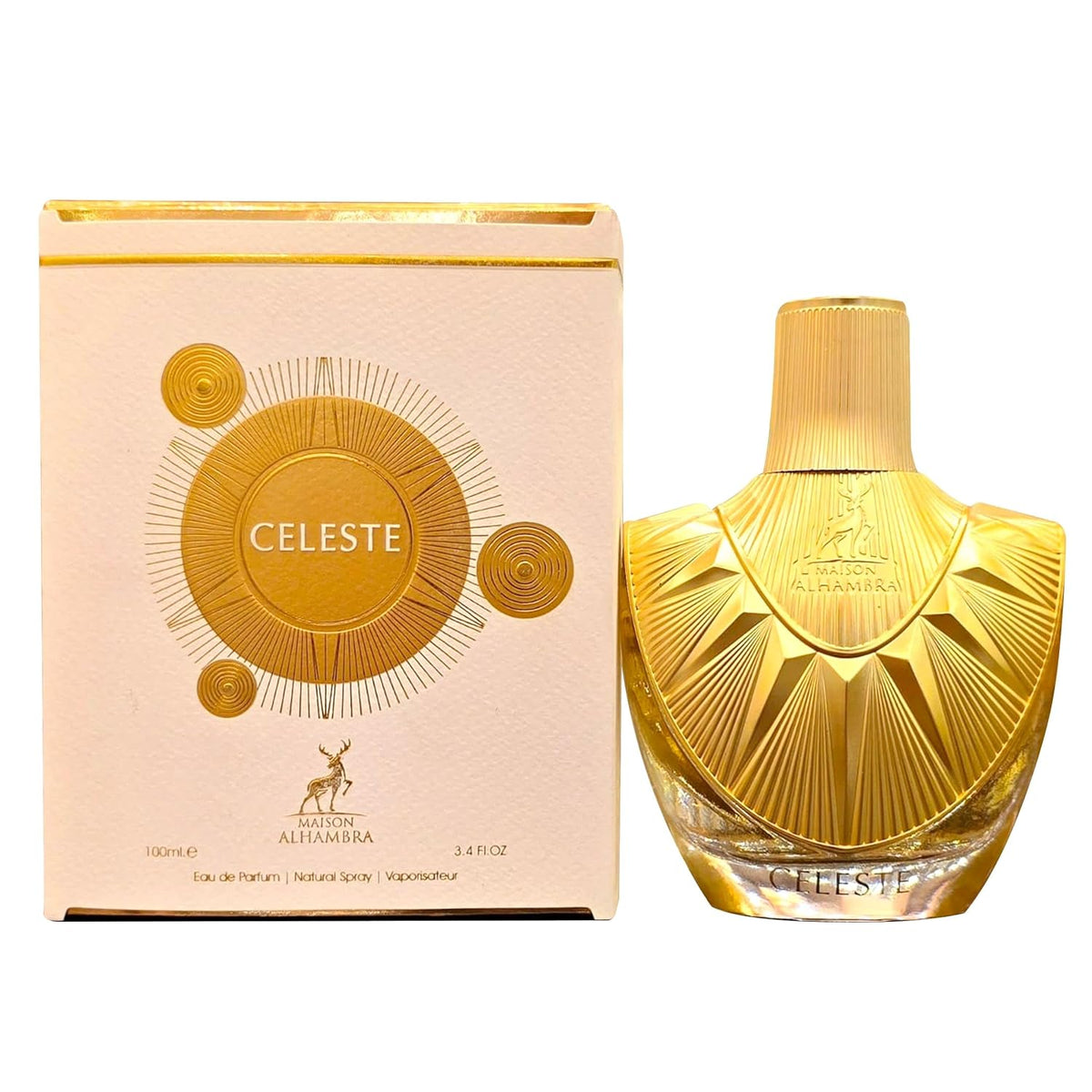 Celeste Eau De Parfum By Maison Alhambra 100ml 3.4 Fl Oz – Triple Traders