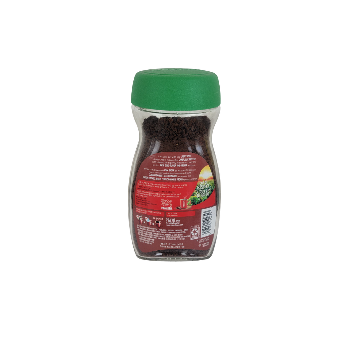 Nescafe Clasico DECAF Instant Coffee - Dark Roast - 7oz (200g) Makes u ...
