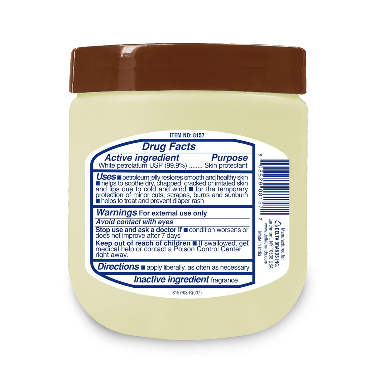 Pure Petroleum Jelly Skin Protectant Cocoa Butter Scented By Lucky Sup ...