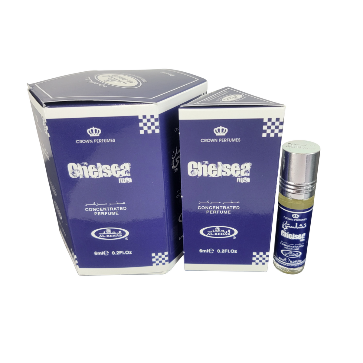 6X PIECES OF CHELSEA MAN Concentrated Perfumes - Al Rehab Crown Perfum ...