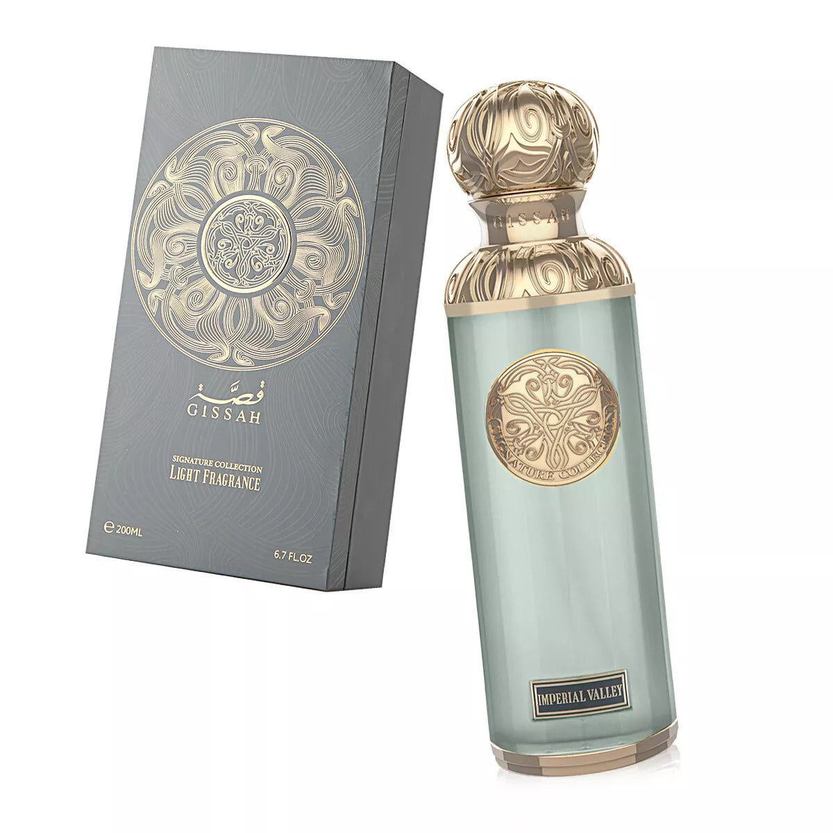 Light Fragrance Imperial Valley Black Eau De Parfum By Gissah 200ml 6 ...