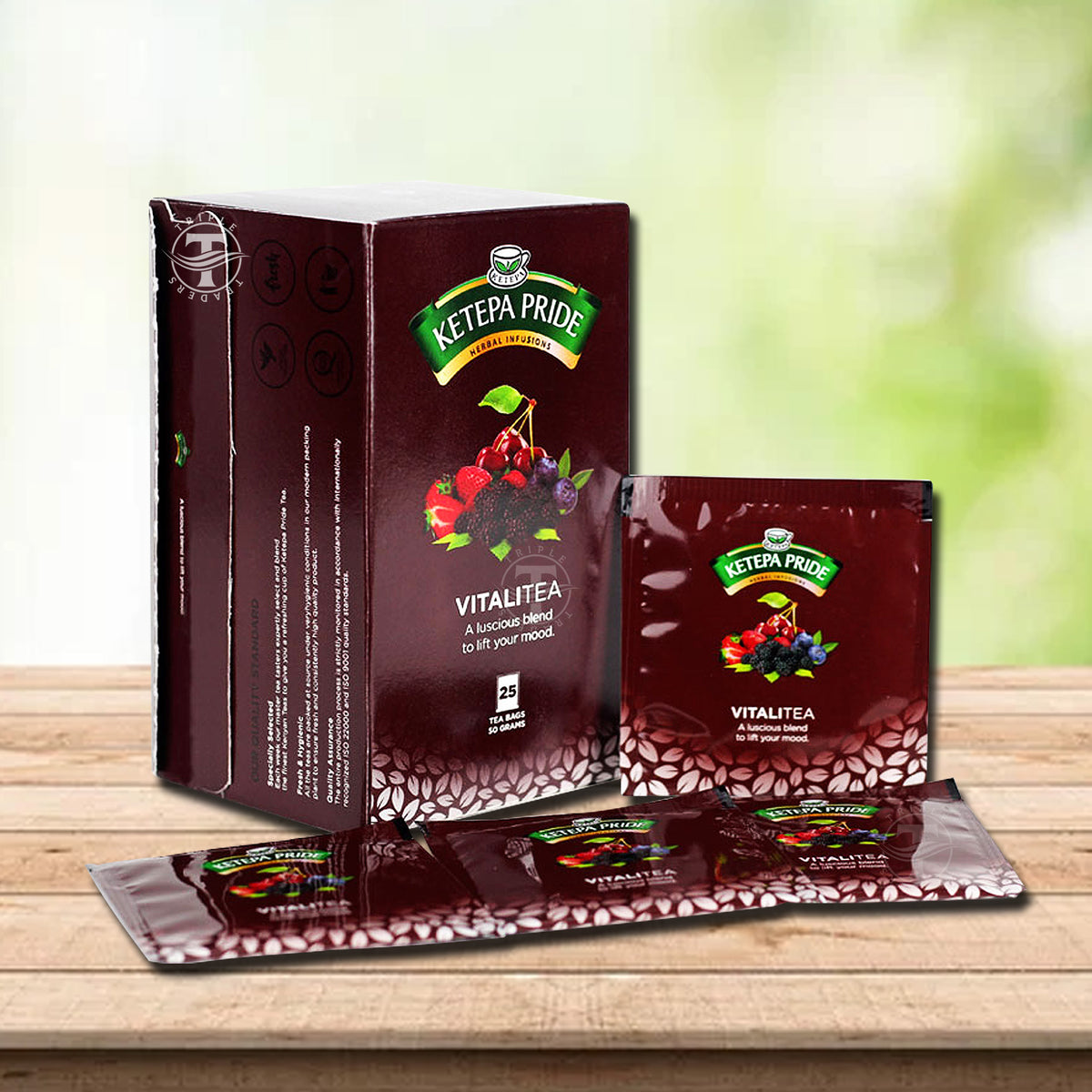 Ketepa Tea - Vitalitea - A Luscious Blend To Lift Your Mood - 25 tea b ...