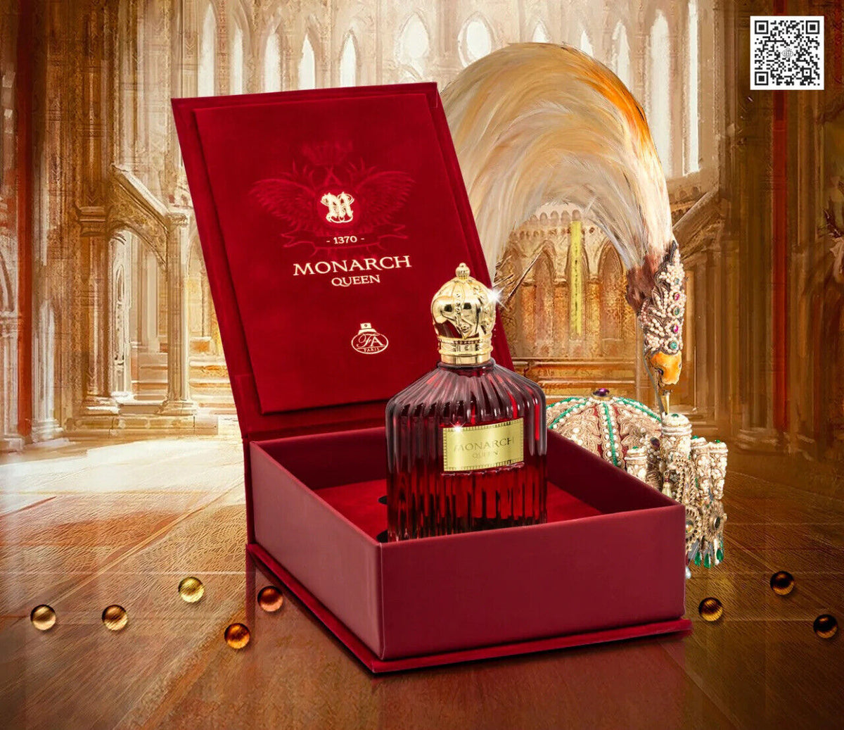 Monarch Queen Eau De Parfum By FA Paris Fragrance World 100 ml 3.4 FL ...