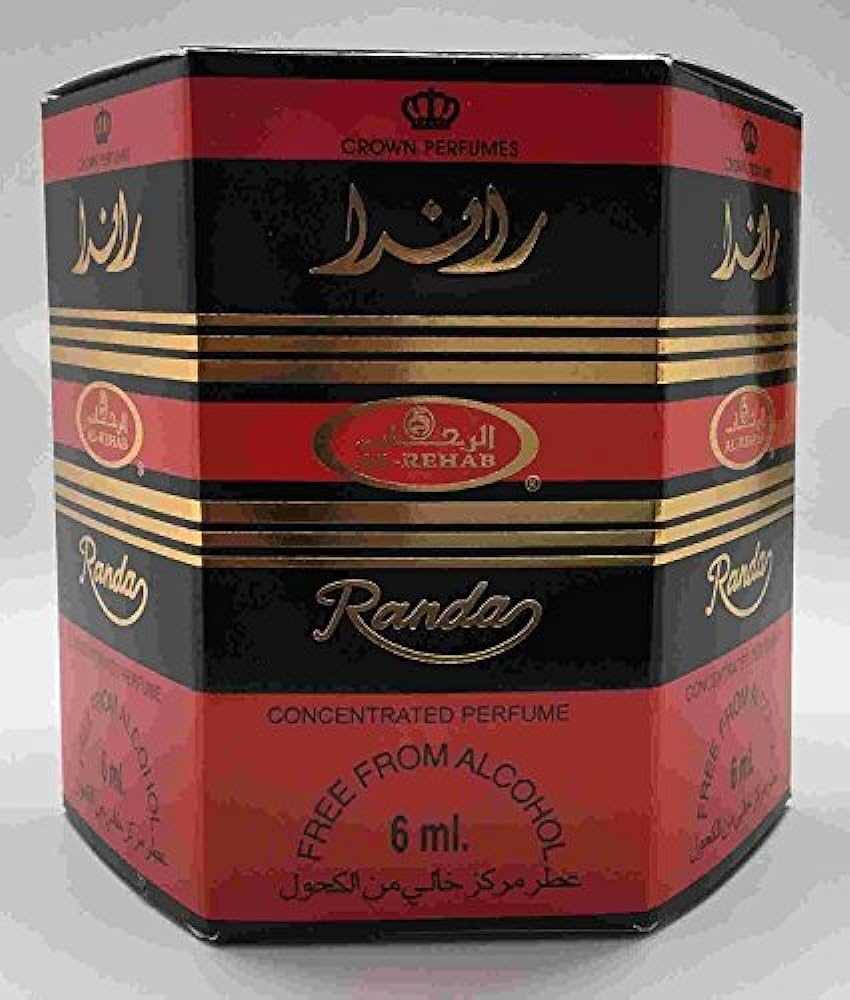 Randa 6ml Roll-On Perfume Oil By Al-Rehab Crown Perfumes (Box Of 6 ...