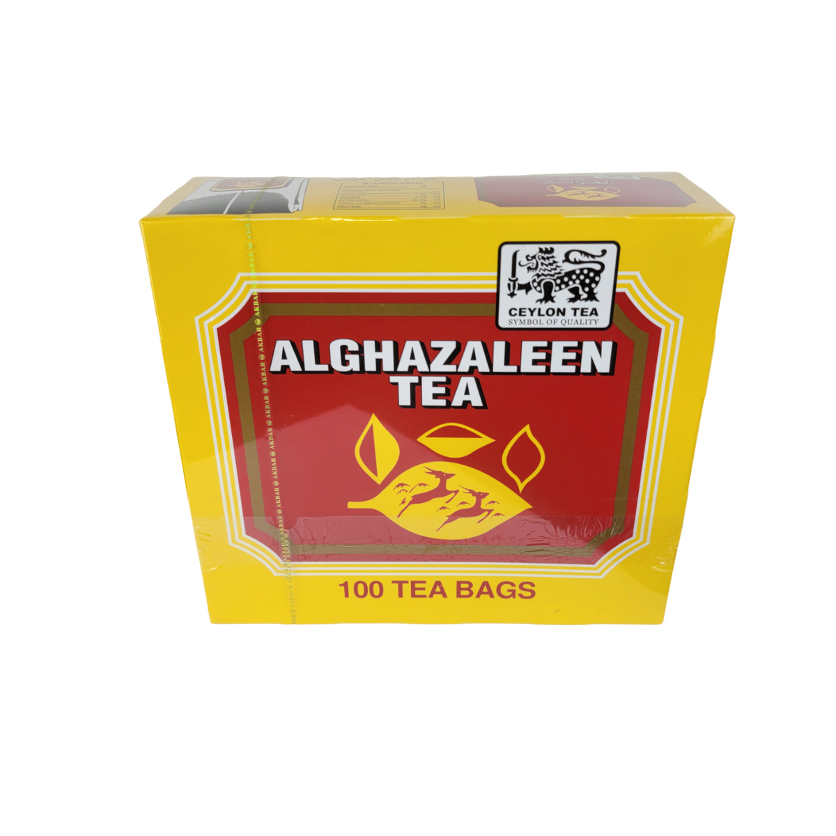 Alghazaleen Tea 100 Tea Bags By Ceylon Tea 200gm Box – Triple Traders
