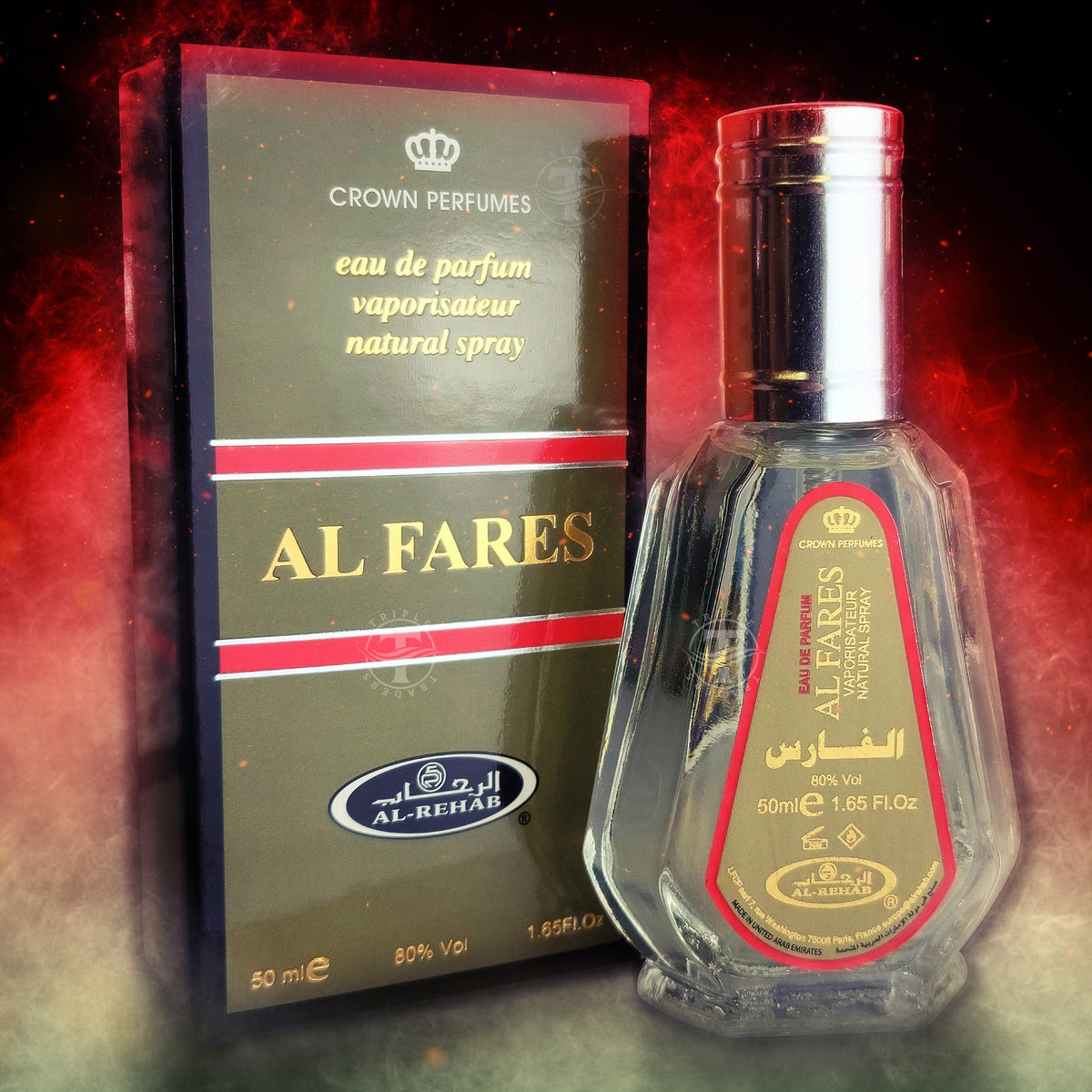 Al Fares Eau De Parfum Al Rehab Crown Perfumes 35ml 1.15 Fl Oz – Triple ...