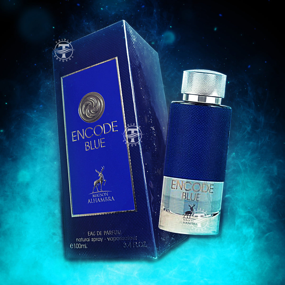 Encode Blue Eau De Parfum By Maison Alhambra | Lattafa 100ml 3.4 fl oz ...