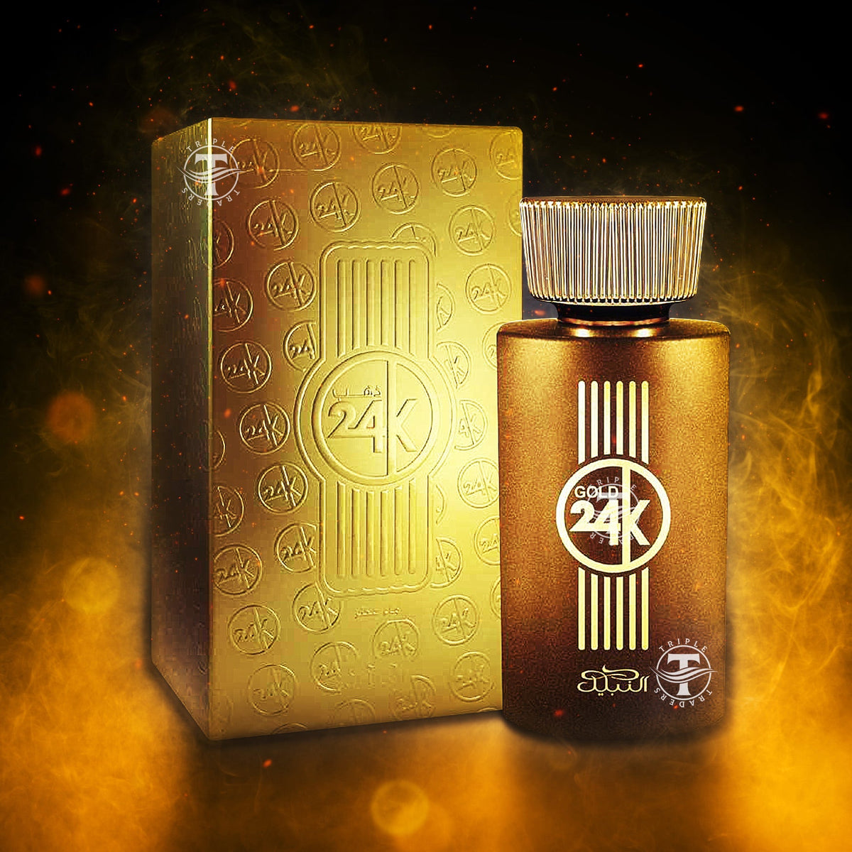Gold 24K Eau De Parfum By Nabeel 100ml 3.3 fl oz – Triple Traders