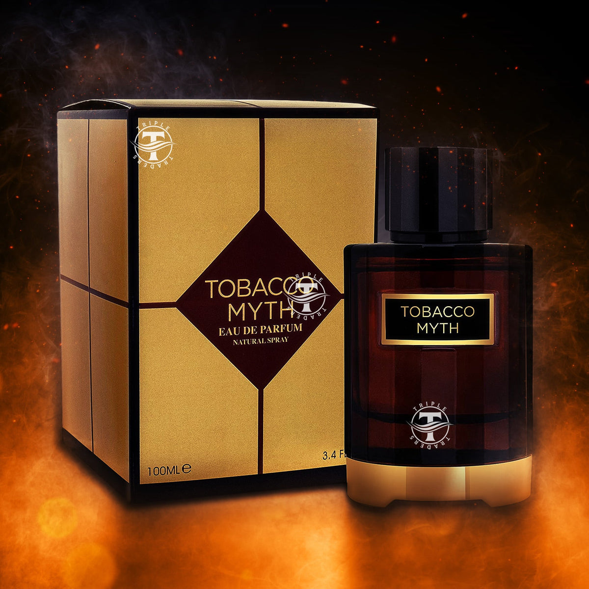 Tobacco Myth Eau De Parfum Natural Spray By Fragrance World 100ml ...