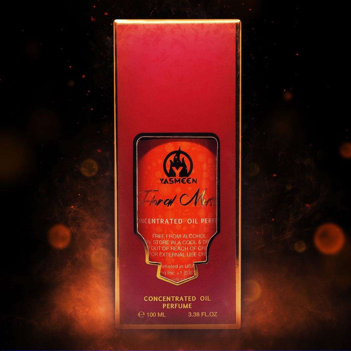 Floral Musk - Concentrated Oil Perfume 100ml by Yasmeen – Triple Traders