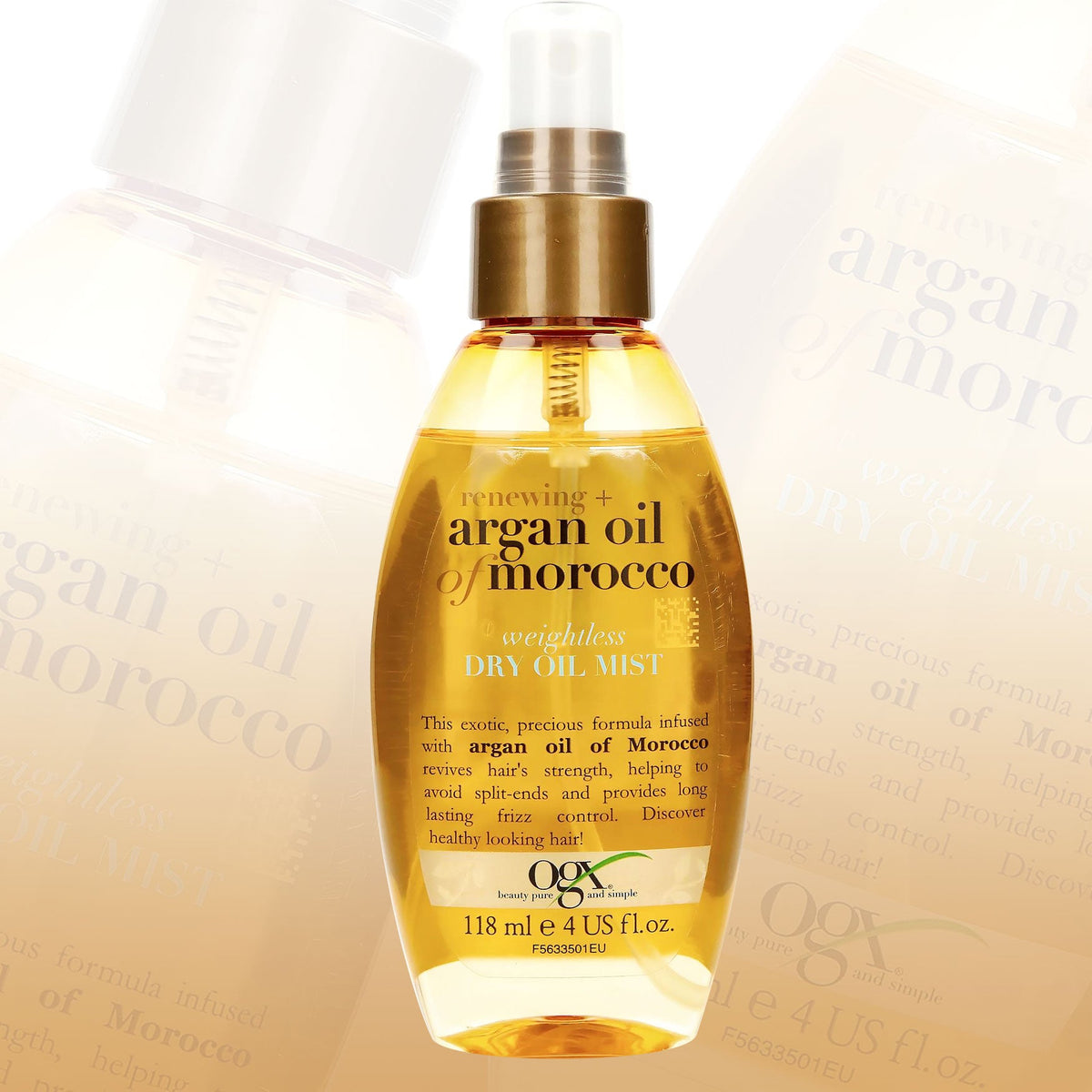 Renewing Argan Oil of Morocco Weightless Dry Oil Mist By OGX 118ml ...