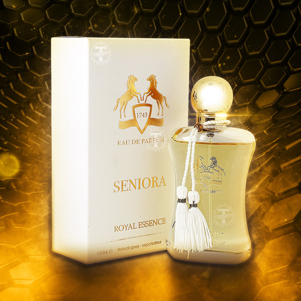 Seniora 1743 Royal Essence Eau De Parfum By Fragrance World 100ml 3.4 ...