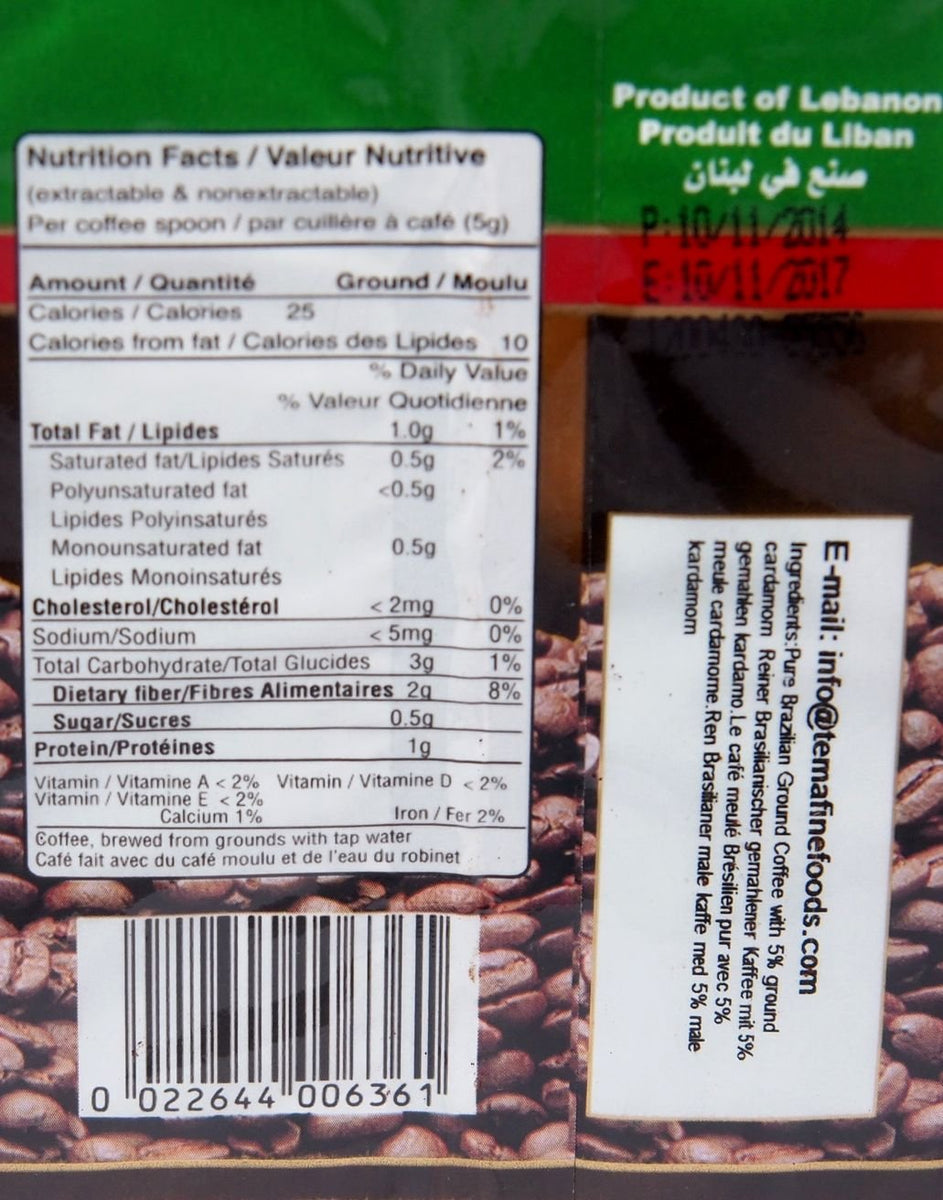 cafe Najjar Turkish Coffee with Cardamom 200g. by Najar – Triple Traders