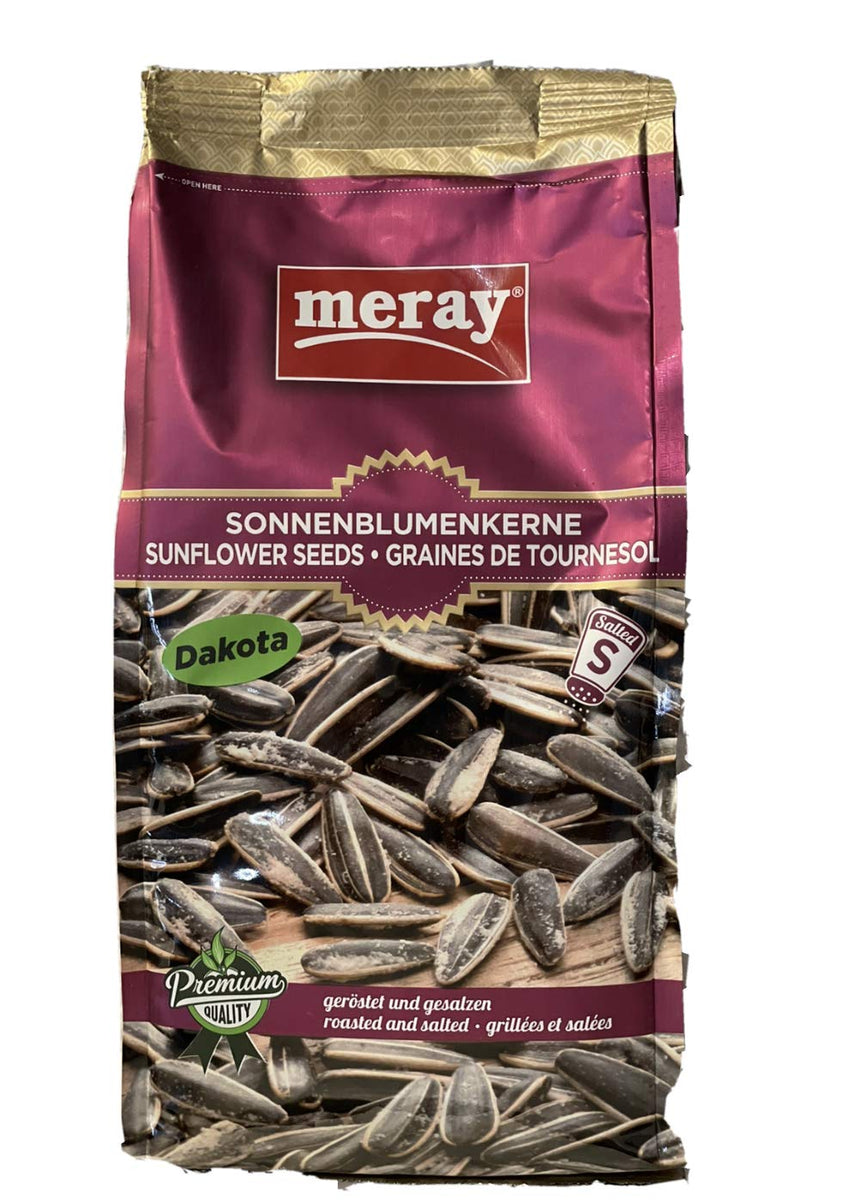 Meray Sunflower Seeds, Dakota, Roasted and Salted – Triple Traders