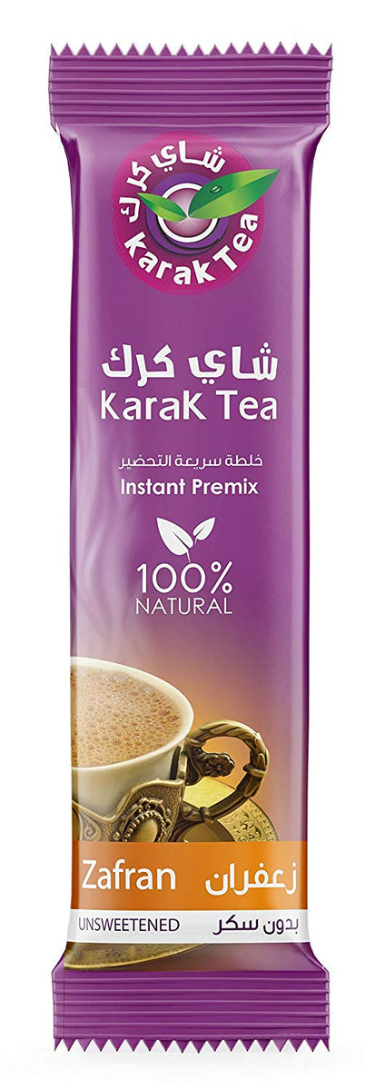 Unsweetened Karak Tea with Zafran Saffron 10 Packs – Triple Traders