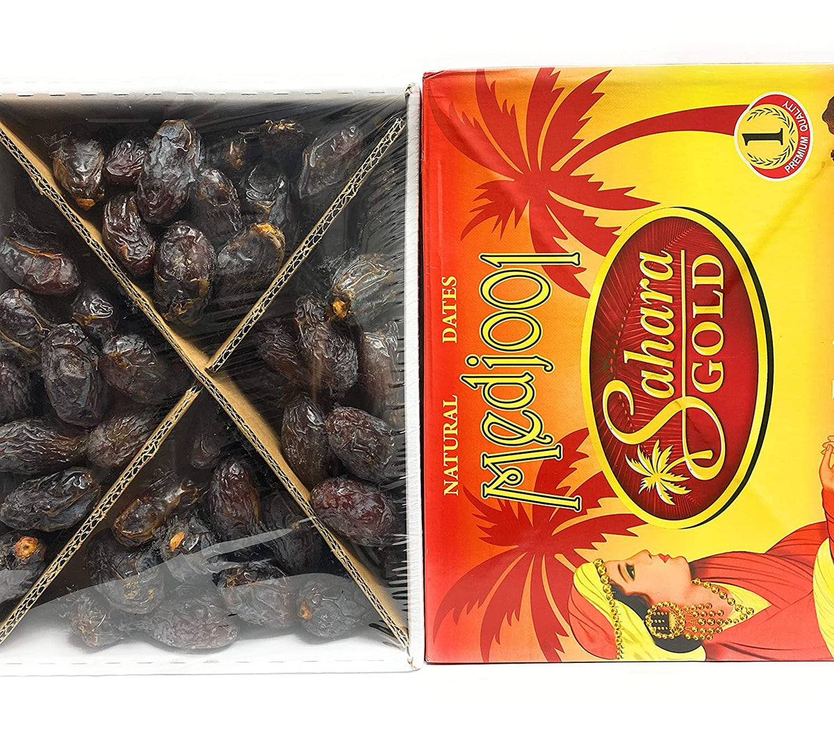 Sahara Gold Natural Medjool Dates #1 Premium Quality 4.4 Lb. – Triple ...