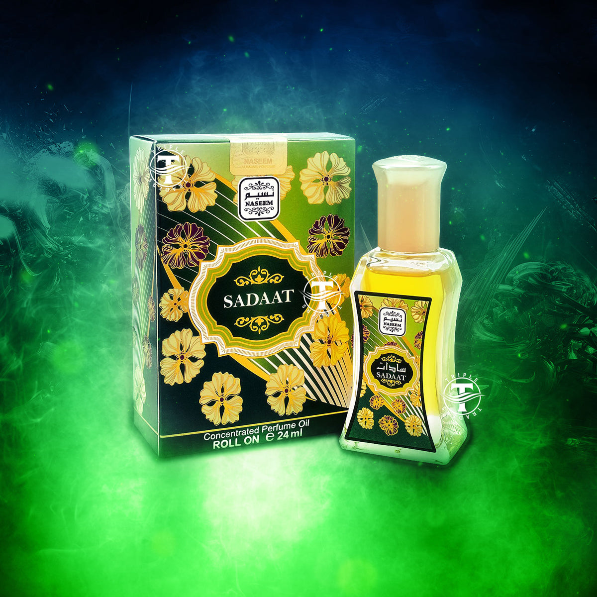 Sadaat - Concentrated Oil Perfume - By Naseem - 24ml – Triple Traders