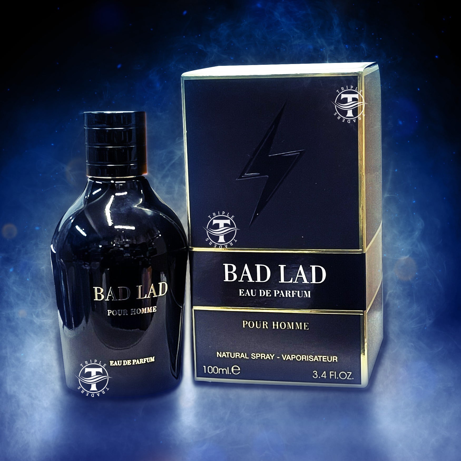 Bad Lad Eau De Parfum by Fragrance World 100ml 3.4 FL OZ – Triple Traders