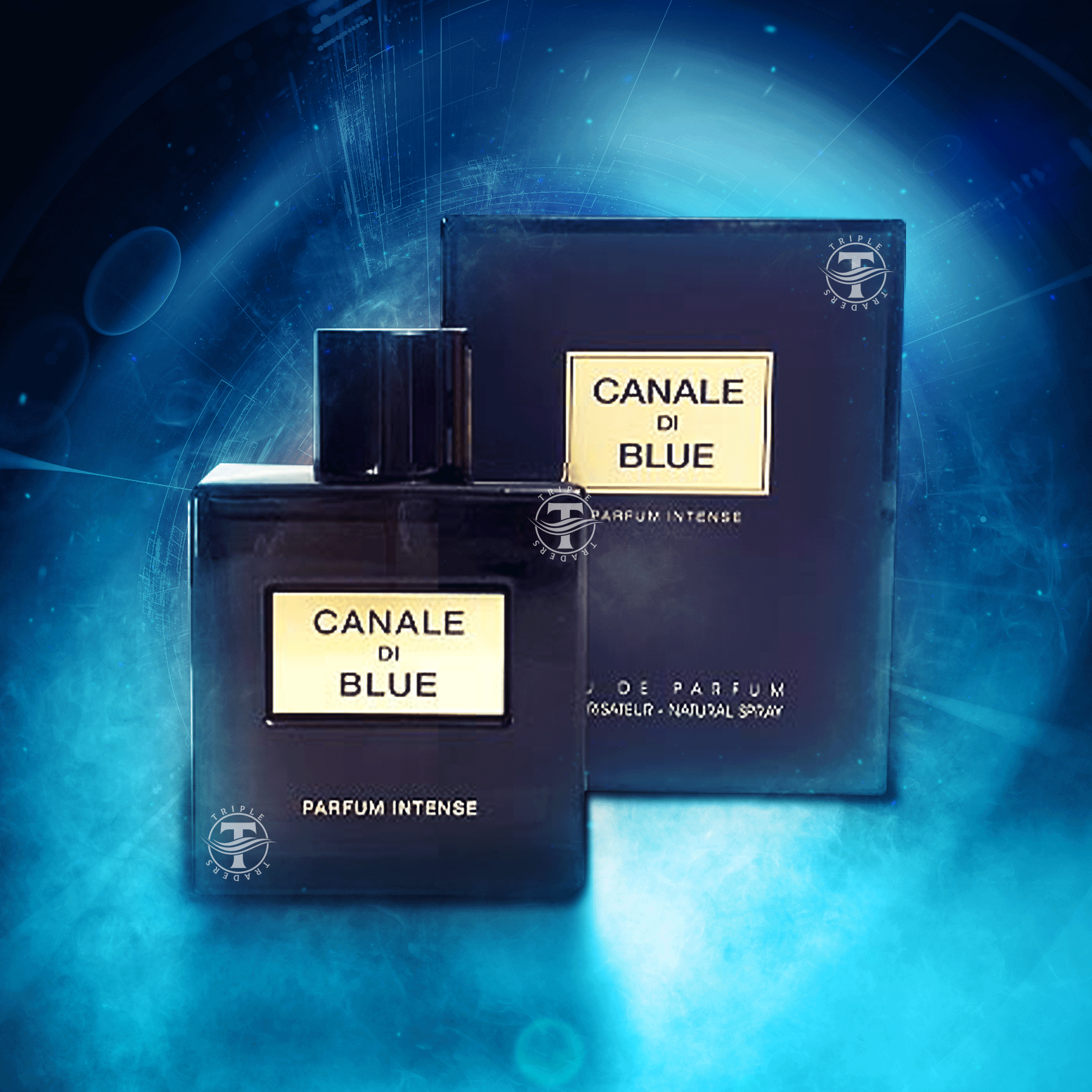 Canale Di Blue Parfum Intense By Fragrance World 100ml 3.4 FL OZ ...