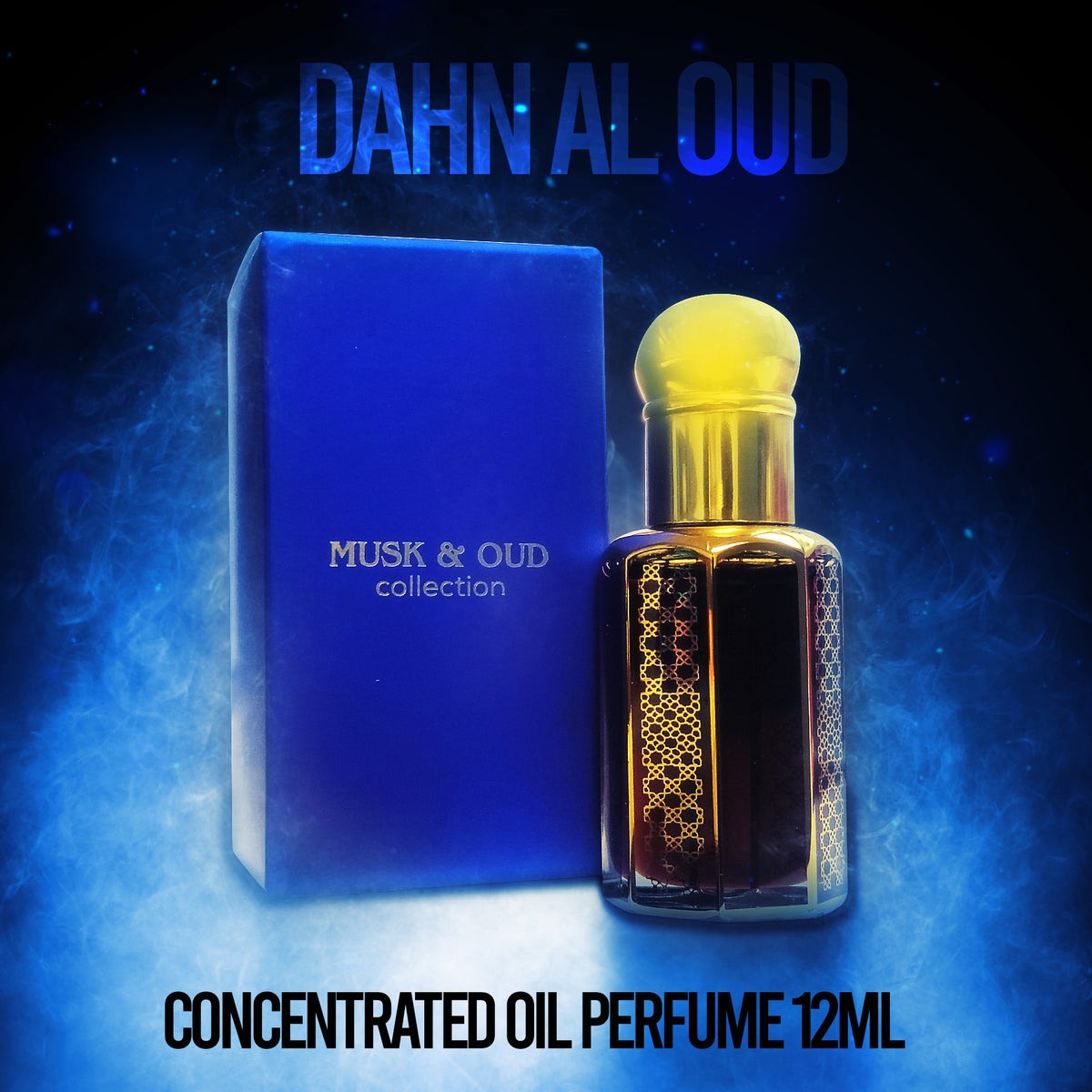 Dahn Al Oud - 12ml Premium Perfumed Oil - Hekayat Attar - Musk & Oud C ...